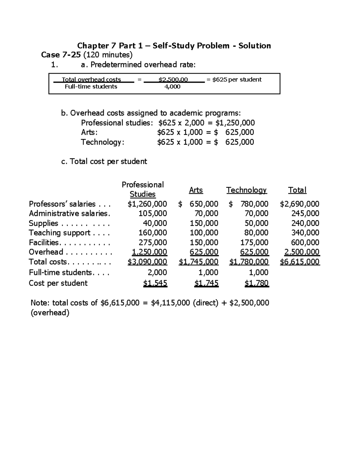 Chapter 7 Self-Study Problems Solutions - Warning: TT: undefined function: 32 Chapter 7 Part 1 ...