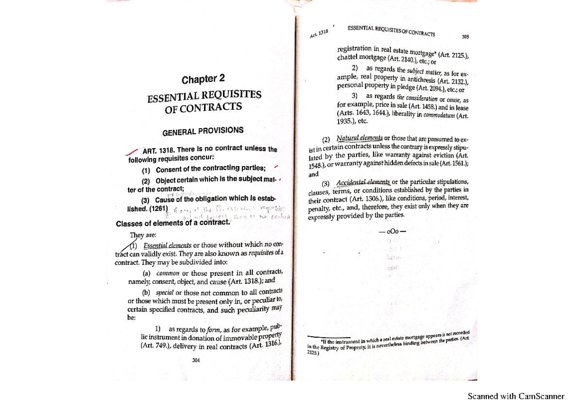 Chapter 2 Essential Requisites of Contracts - BS Entrep - farm business ...