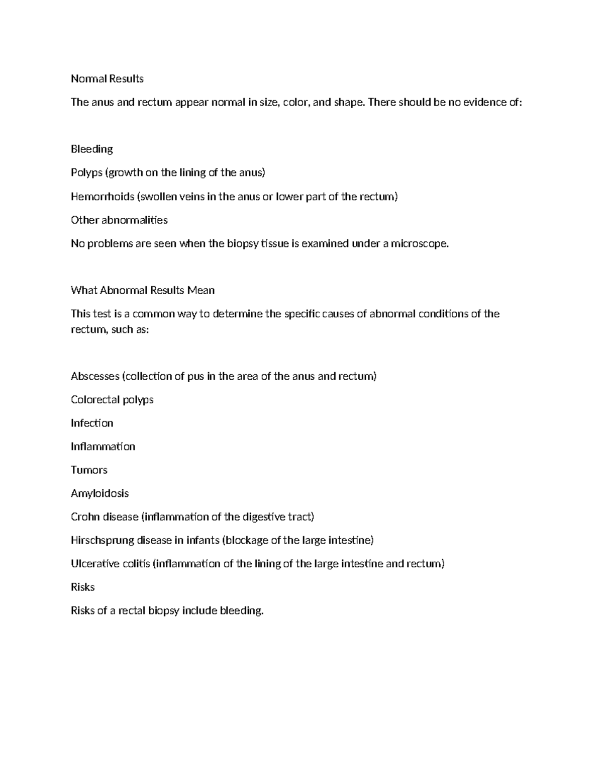 Types of biopsy procedures used to diagnose cancer - Normal Results The ...