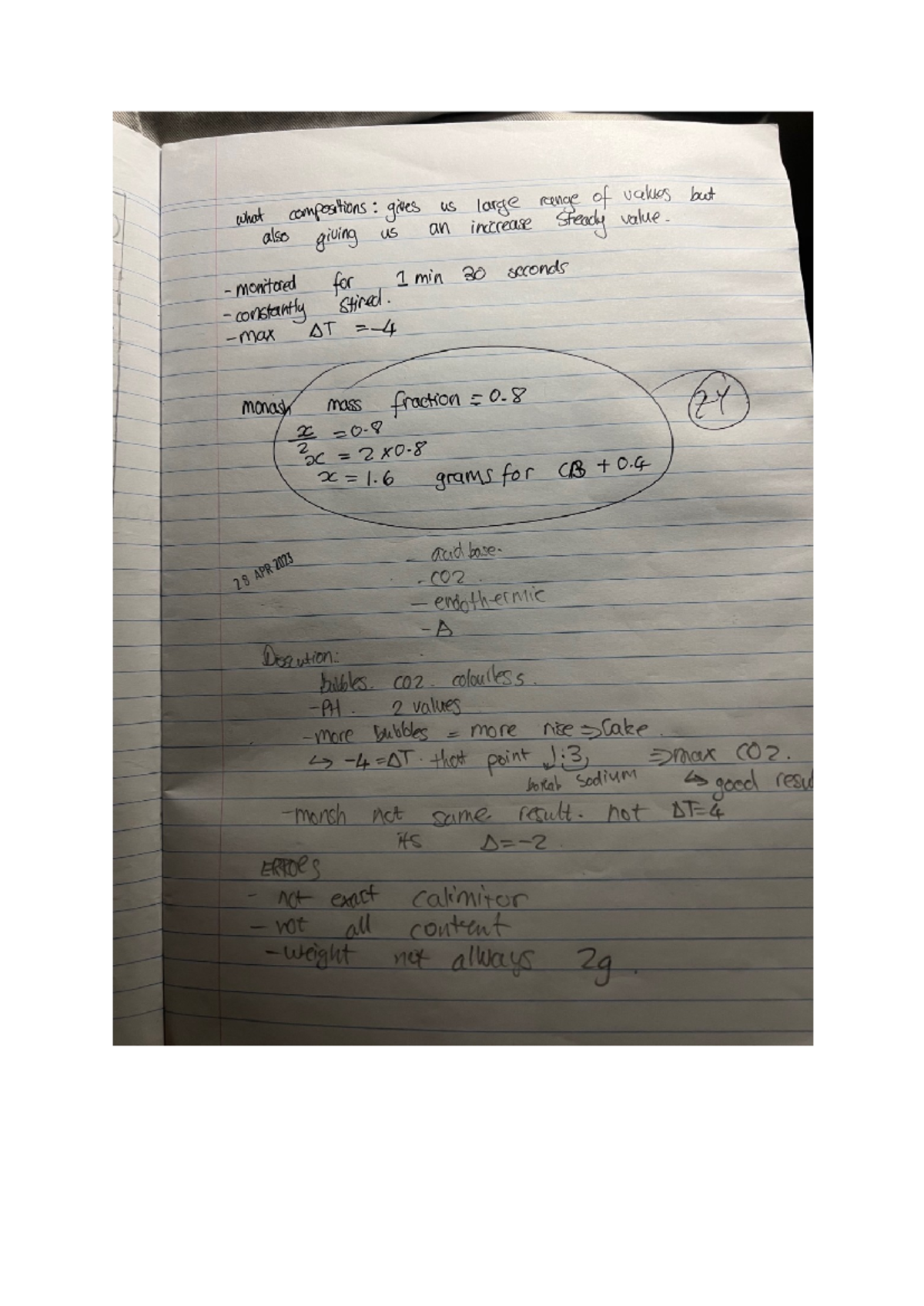 Lab notes - Studocu
