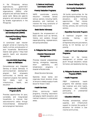 [Updated Manual of Operations] Comprehensive Emergency Program for ...