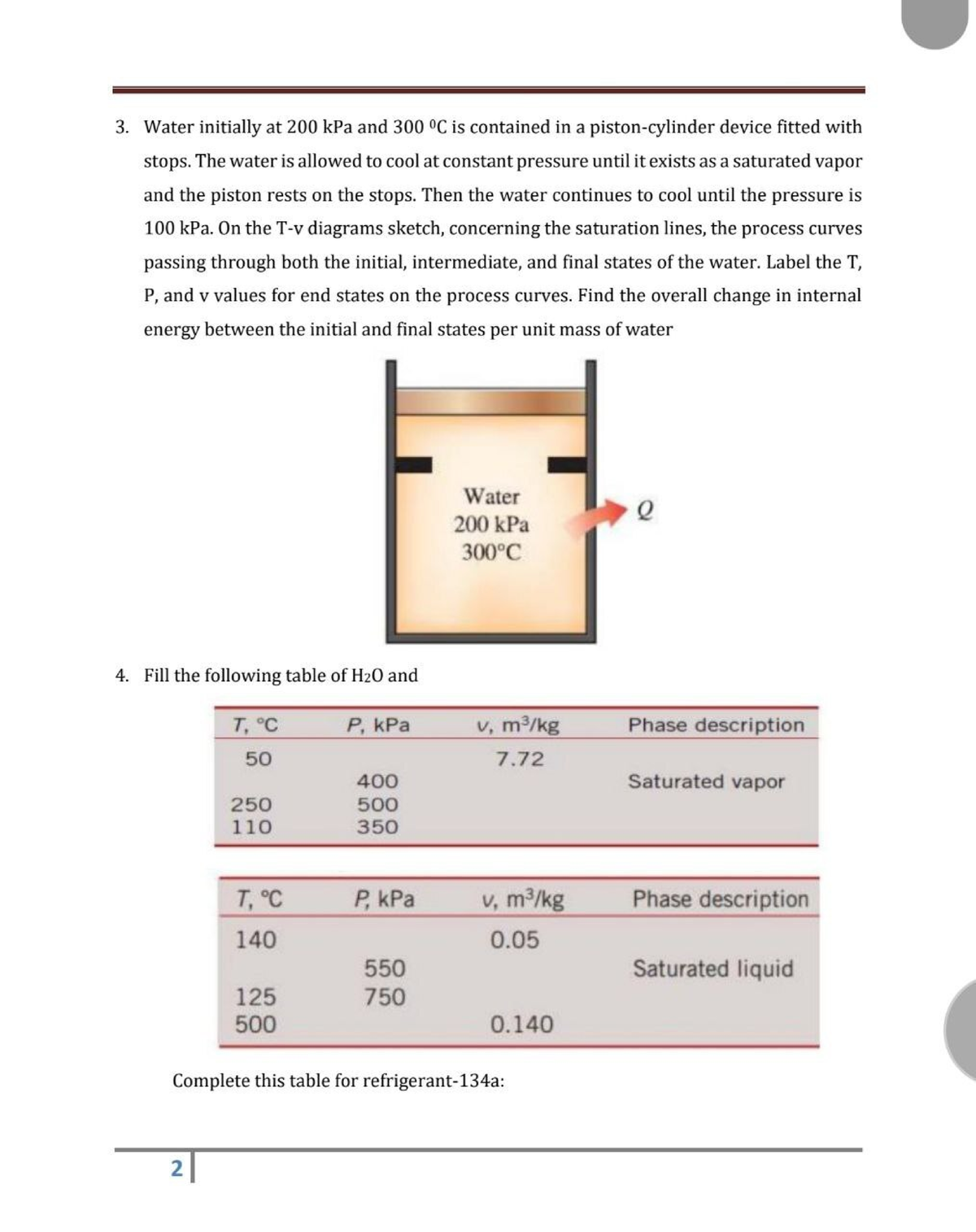 Aqadls Ex Gz 64EVJ - Solve all questions and calculations - Engineering thermodynamics - Studocu