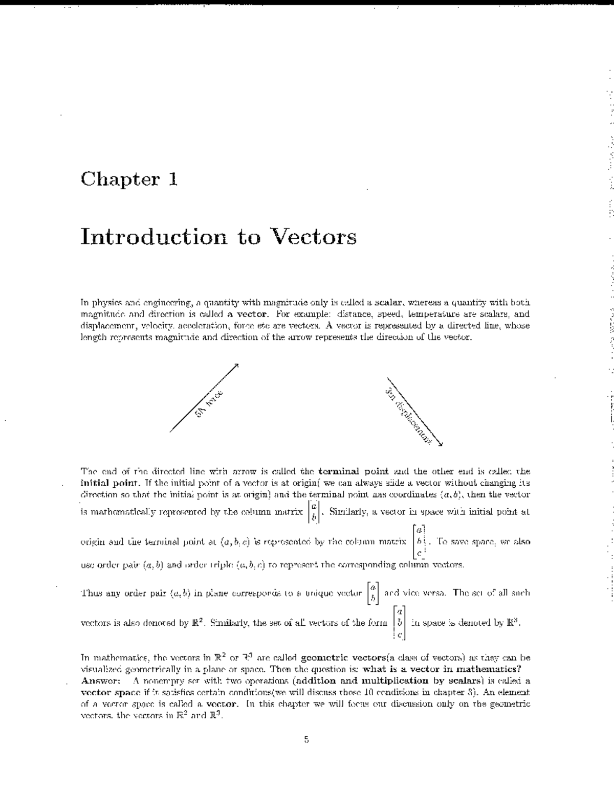 Sec 1.1 - 2.1 Linear Algebra - Chapter 1 Introduction to Vectors In ...