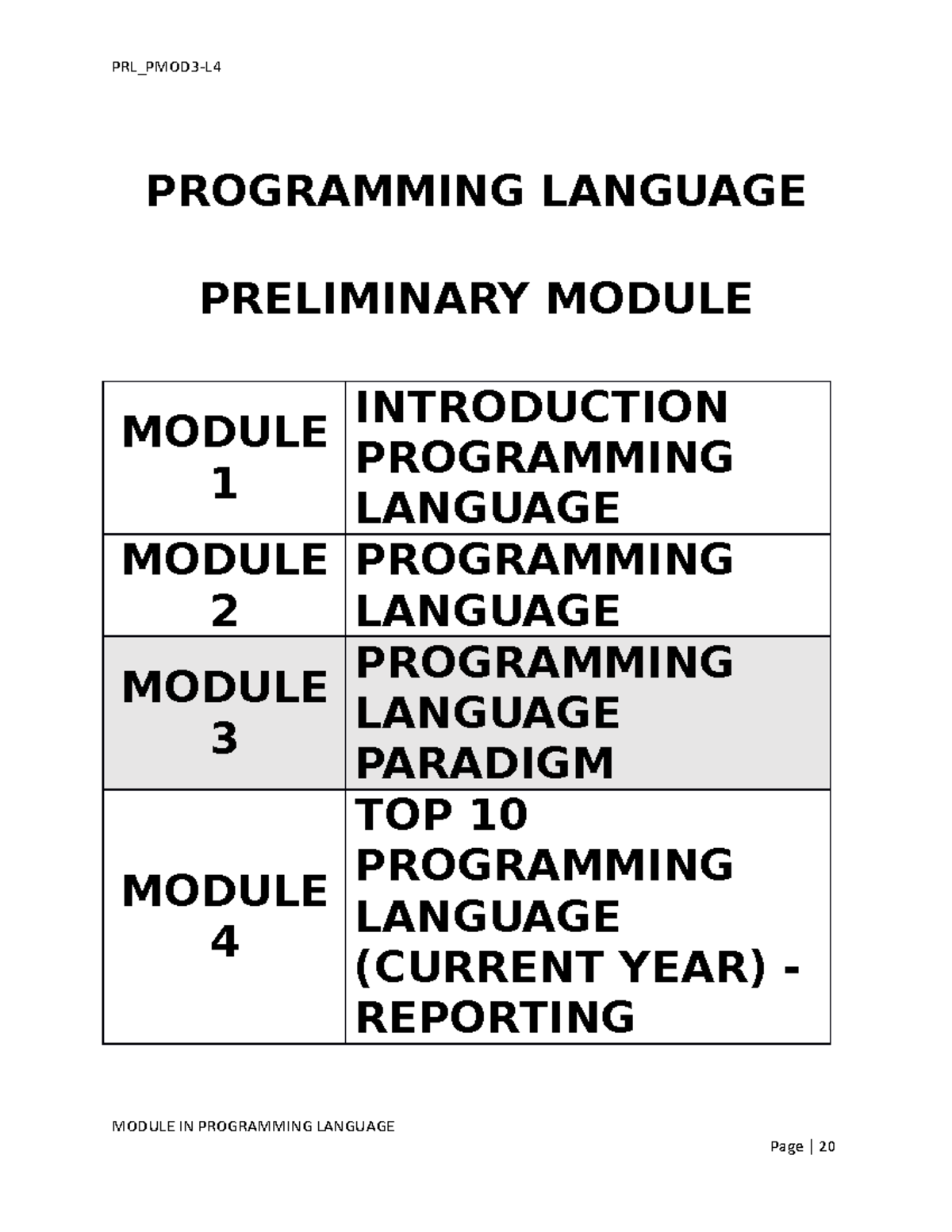 PRL PMOD3-L4 - This document is for research resources ONLY ...