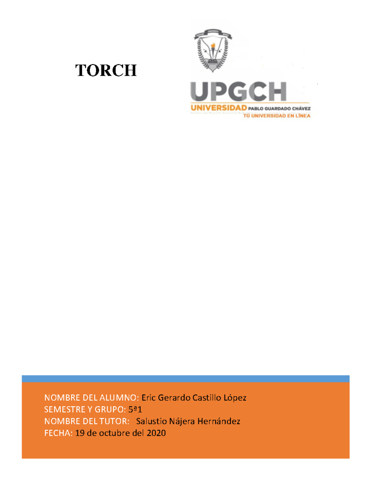 Que es el Torch y como prevenirlo - Introducción a la Clínica - UPGCH ...