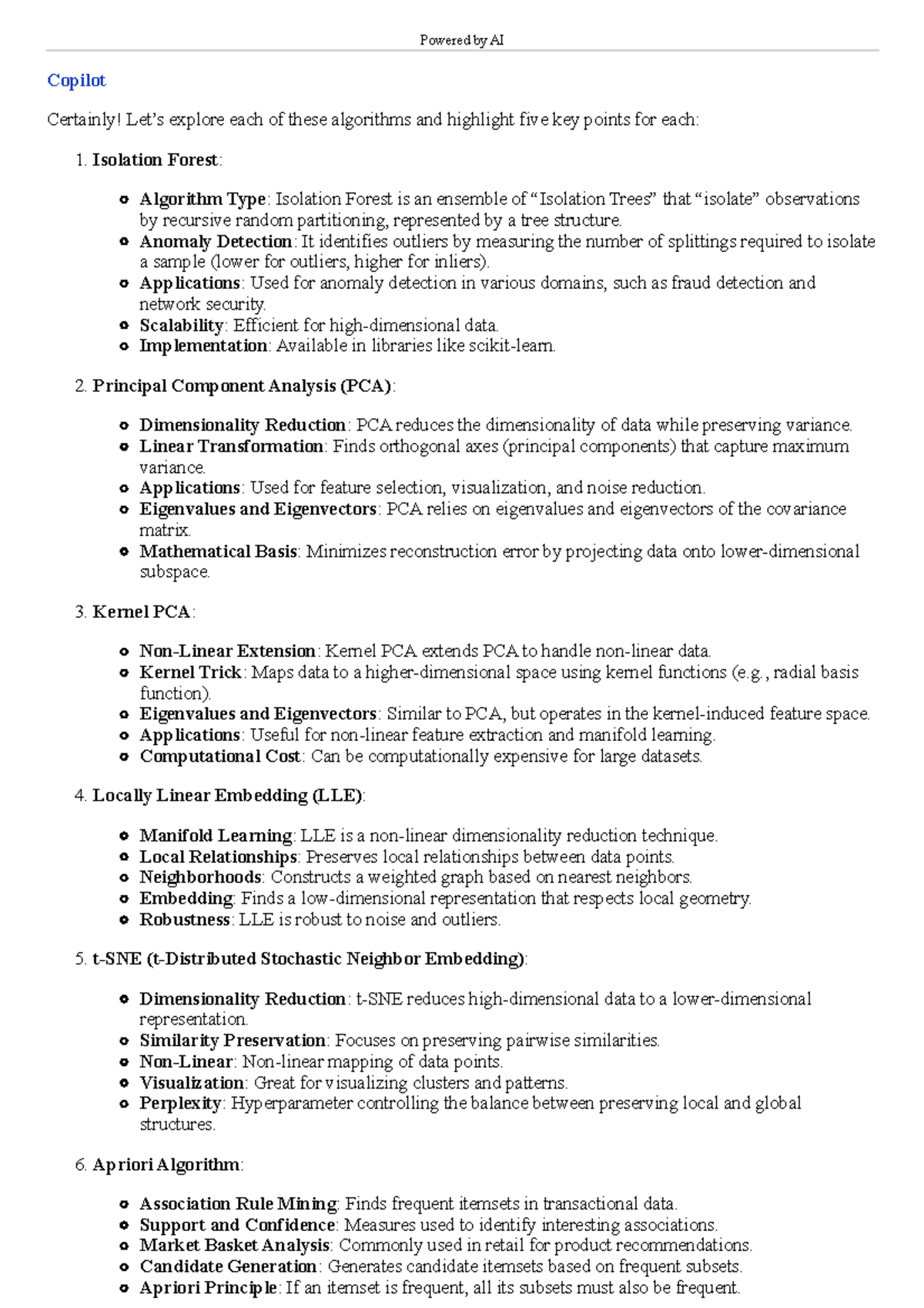 Answer 2 - ,,.. - Powered by AI Copilot Certainly! Let’s explore each ...