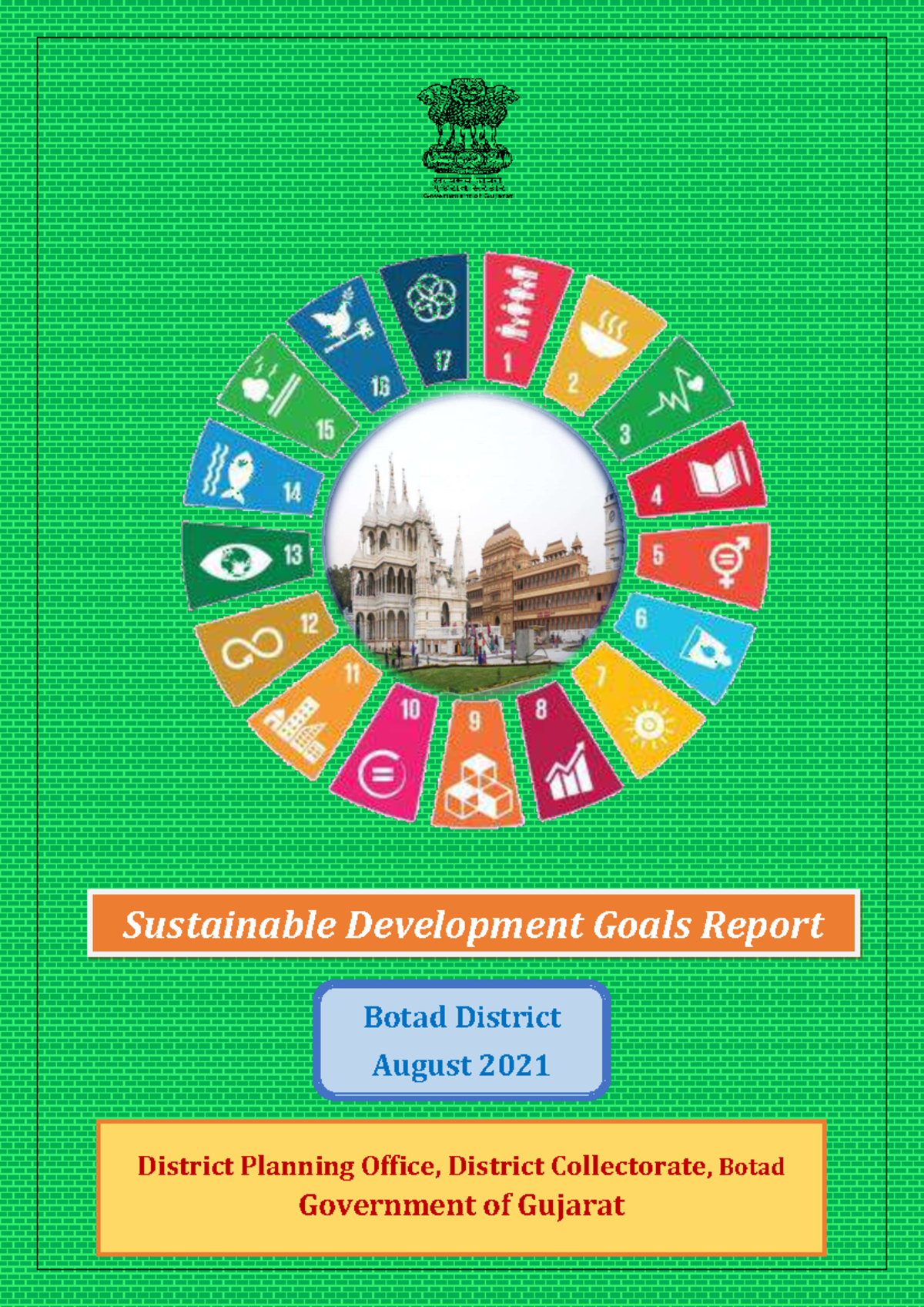Bota District SDG Report - Sustainable Development Goals Report Botad ...