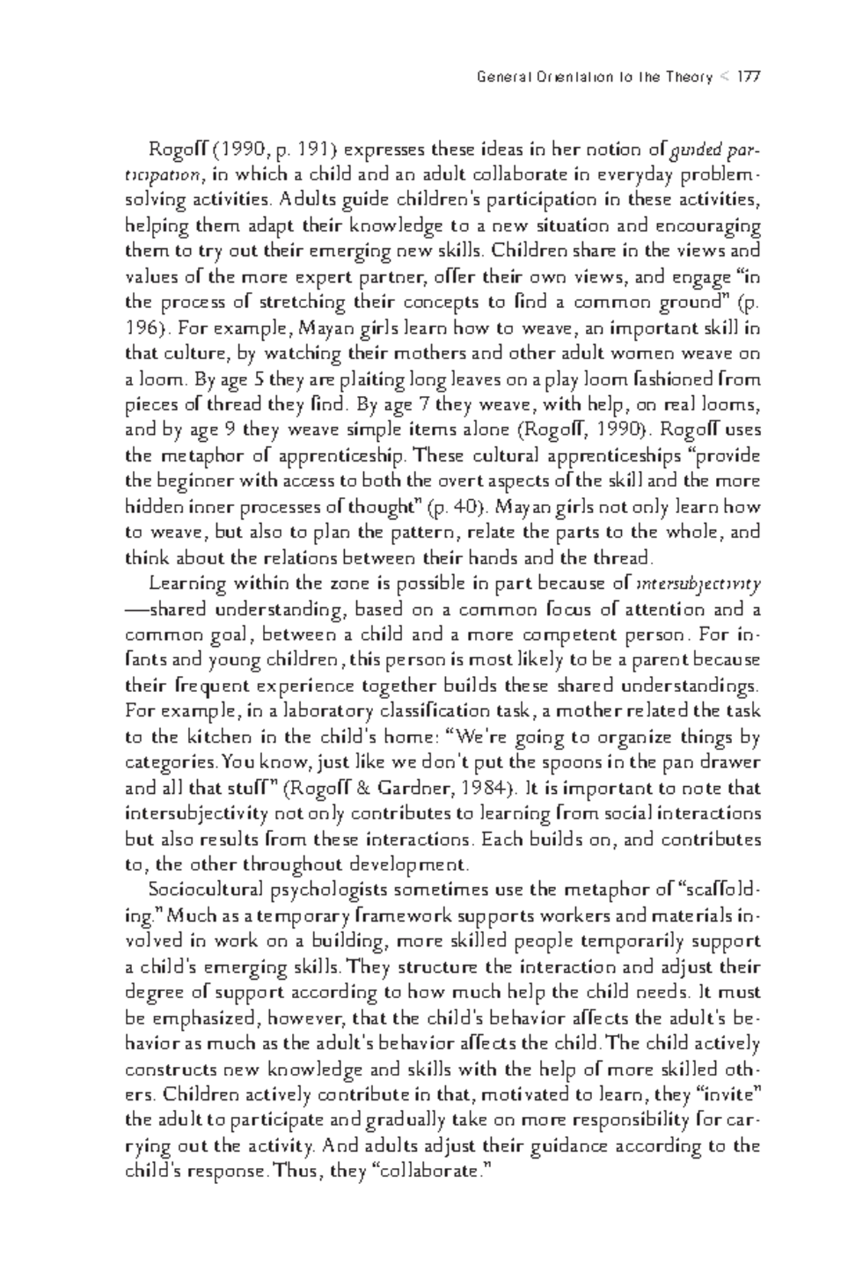 Developmental Psychology-65 - General Orientation to the Theor y