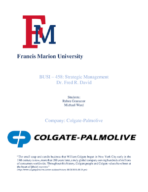MGT 657 - MGT657 - Strategic management - UiTM - Studocu