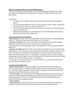 7-07 (World War II) - Lecture Notes - HIST 6190 - Studocu