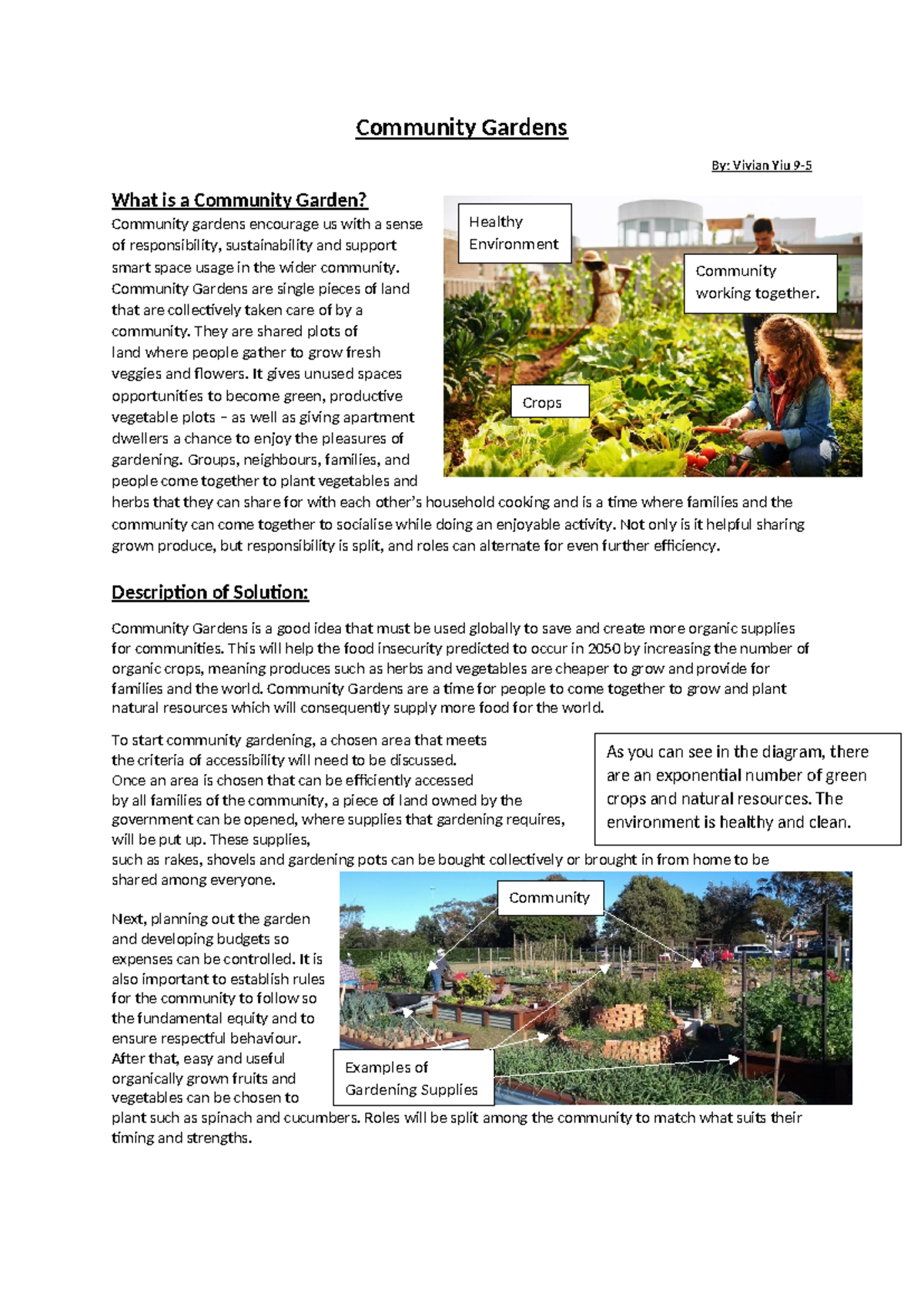 Community Gardens - a detailed doc about implementing sustainable ...
