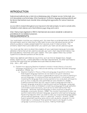 Task 4 - This is my example of how task 4 should look. - LZM2, Western ...