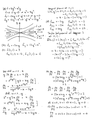 Lecture 18 lecture note - MTH2010 - Lecture - Studocu