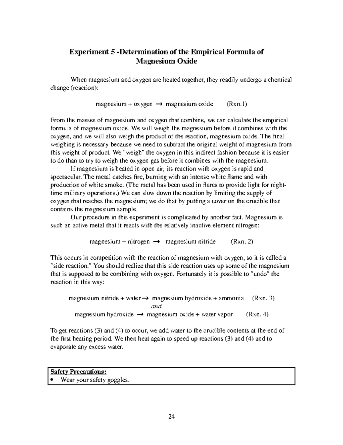 5-empirical-formula-of-mg-o-experiment-5-determination-of-the
