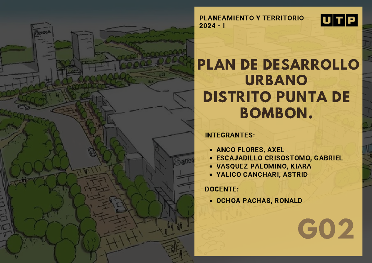 PDU Punta DE Bombom - PLANEAMIENTO Y TERRITORIO INTEGRANTES: ANCO ...