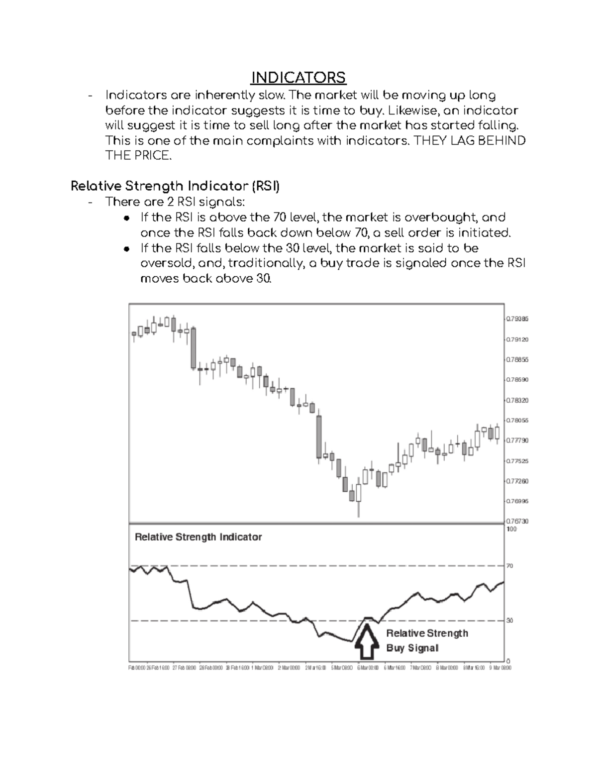 Forex Summary - good - INDICATORS Indicators are inherently slow. The ...