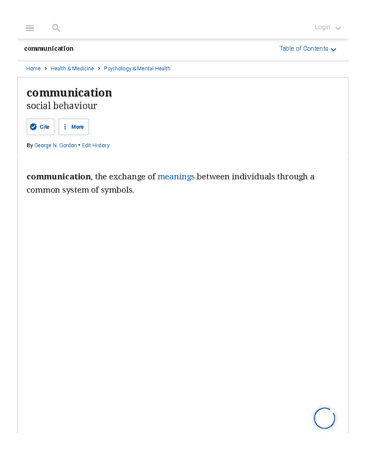 Communication Definition Types Examples Facts Britannica Home