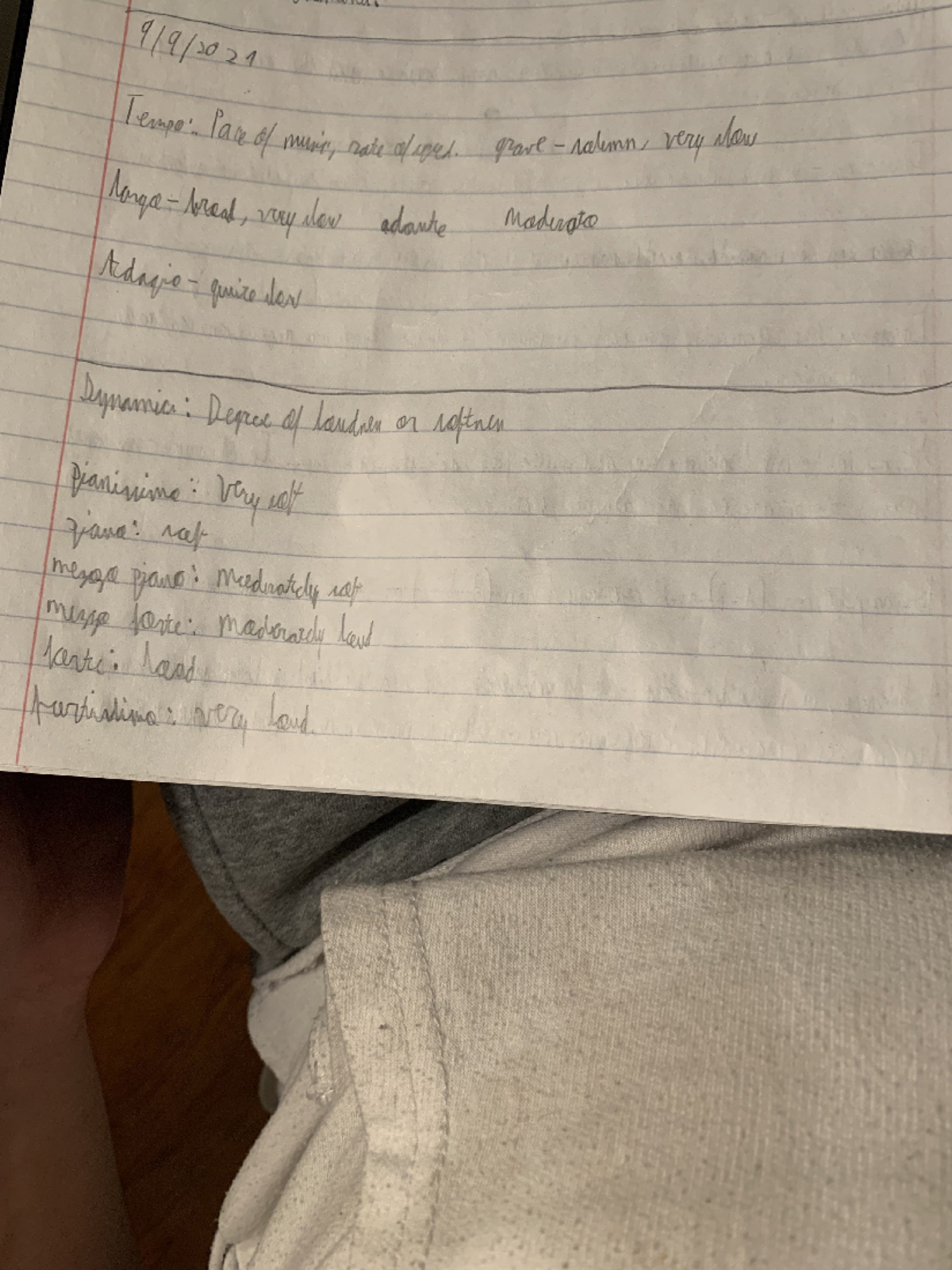 IMG 0199 - Levels of tempo, levels of dynamics. - MUH 1007 - Studocu