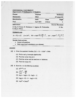 MATH 208 Final April 2023 with solutions - MATH 208 - Studocu
