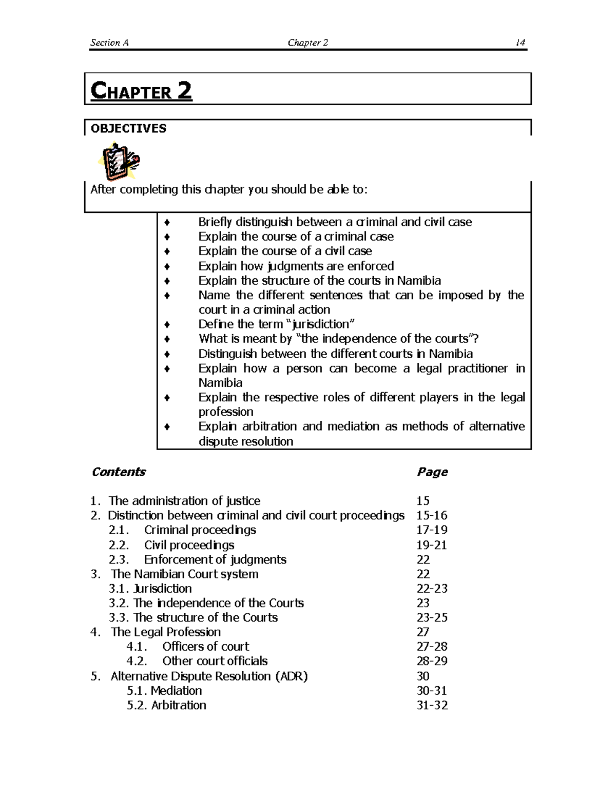 Commercial law Chapter 2[435] - CHAPTER 2 OBJECTIVES After completing ...