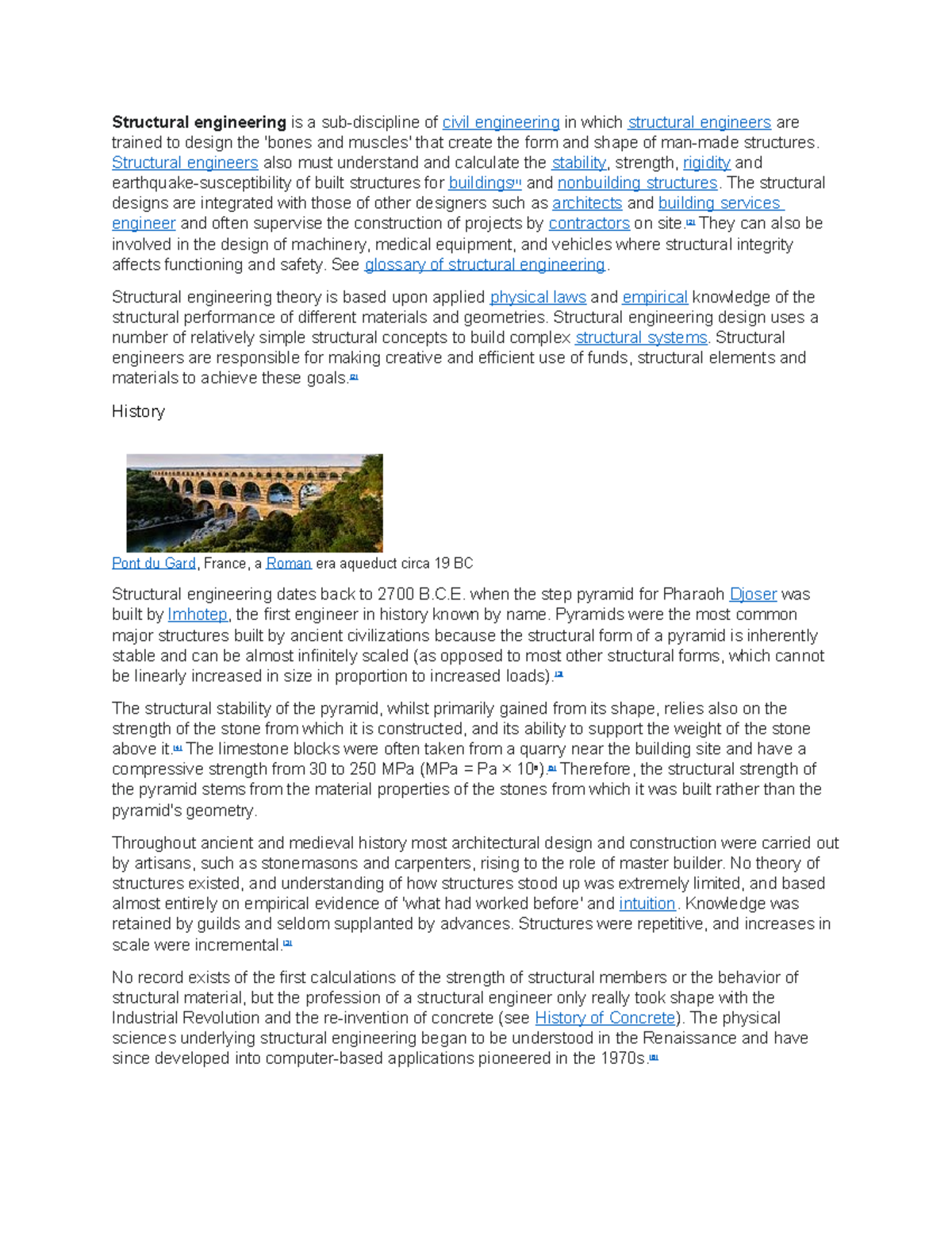 Structural engineering - Structural engineers also must understand and ...