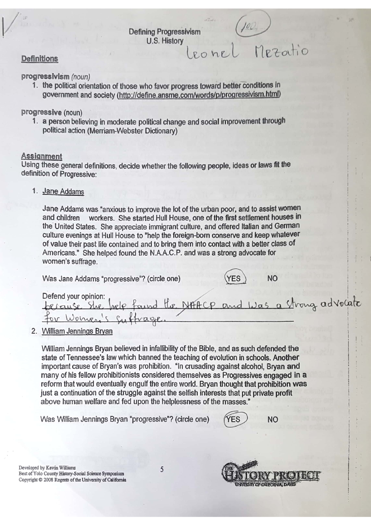 American History, Defining Progressivism US History - HIS 132 - Studocu