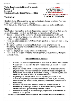 Revision-Notes-Gr.-11 life orientation - LIFE ORIENTATION GRADE 11 ...