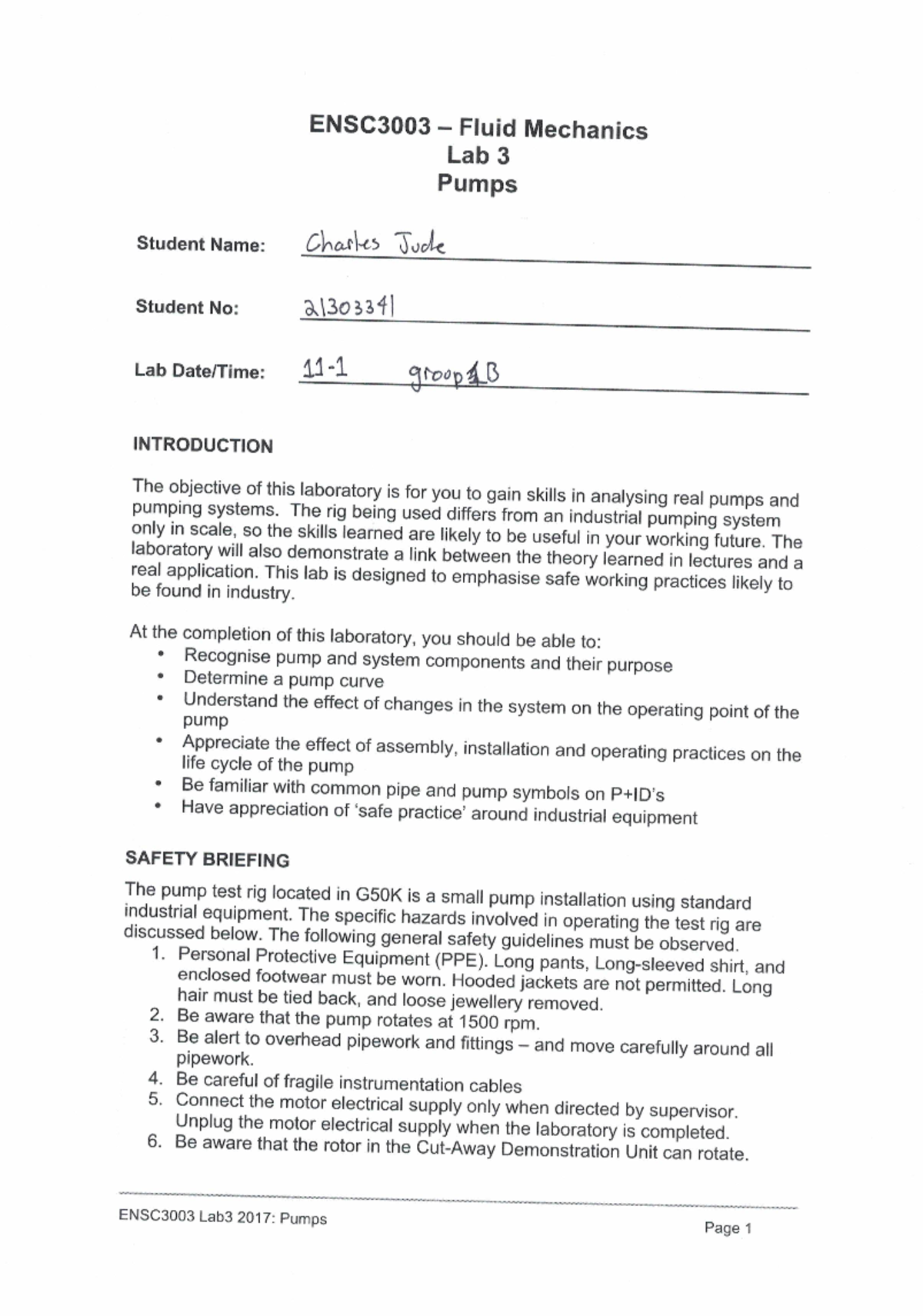 ENSC3003 Lab3 - Lab 3 - ENSC3003 - Studocu