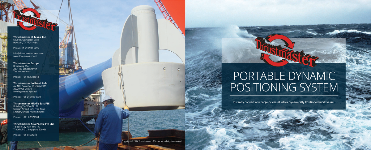 Portable Dyanmic Positioning System Brochure 2014 - Copyright © 2014 ...