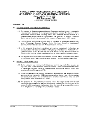 SPP 201 - Philippine Standards of Professional Practice 201 - Pre ...