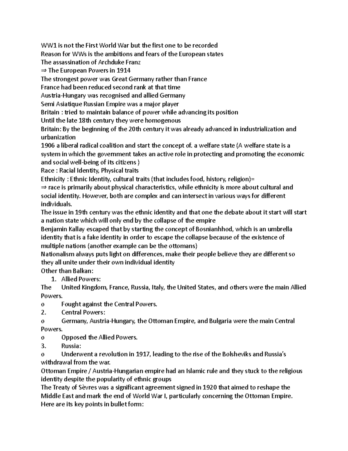 WW1 is not the First World War but the first one to be recorded - a ...