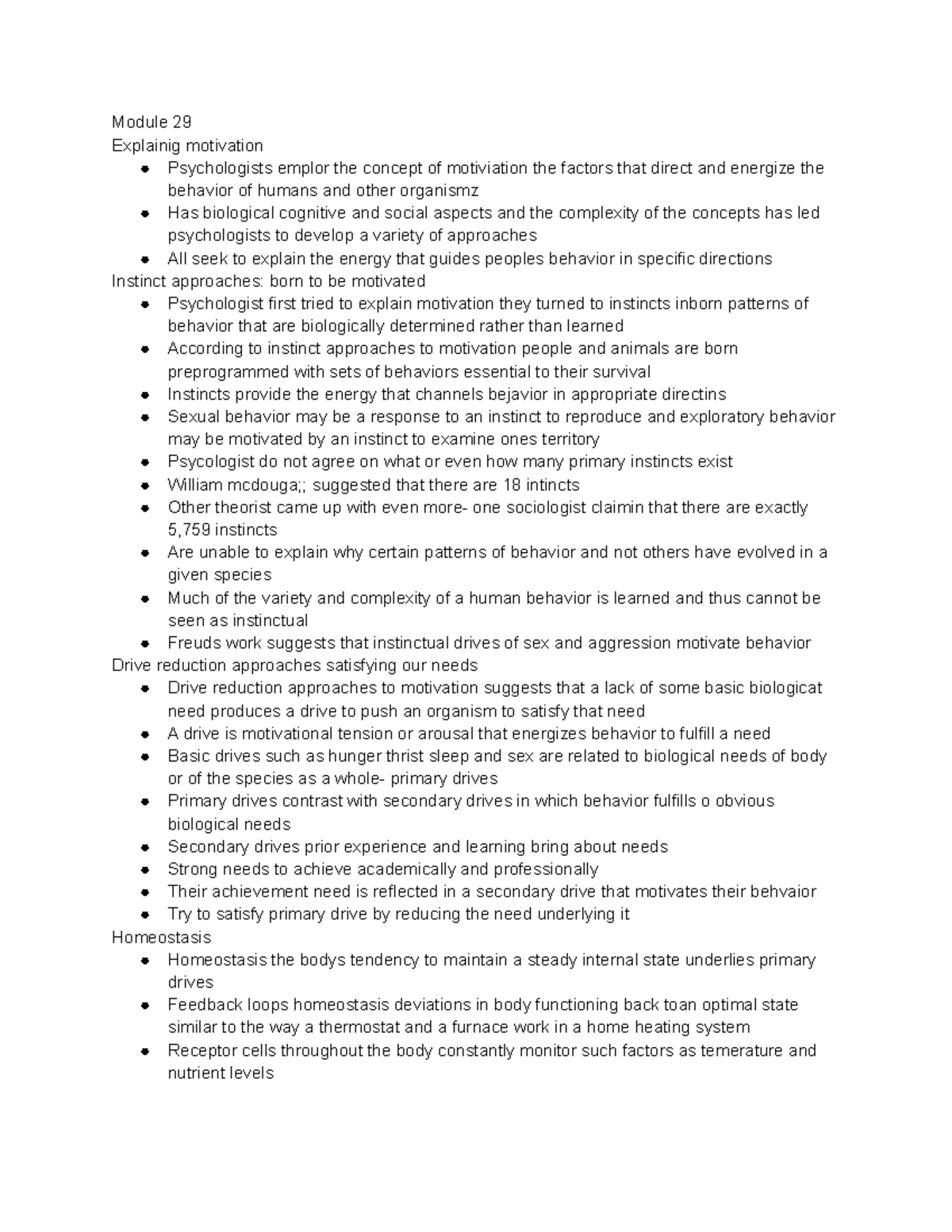 Section 7 chapter 10 - motivation - Module 29 Explainig motivation ...