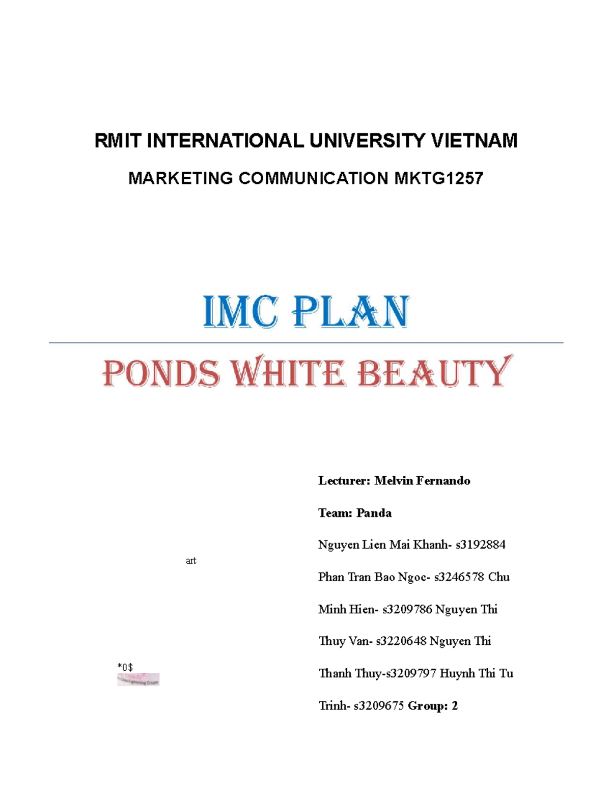 246657748-IMC-PLAN - An integrated marketing communications plan or IMC ...