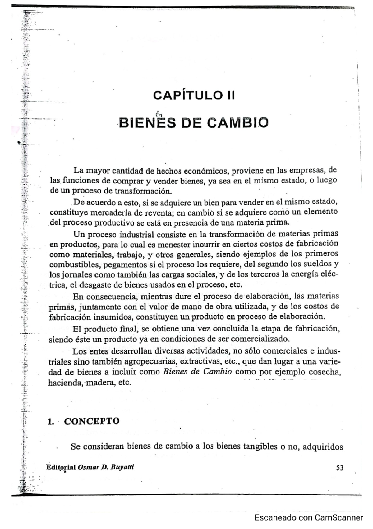 Bienes de Cambio - CAPÍTULO II BIENES DE CAMBIO La mayor cantidad de hechos económicos, proviene ...