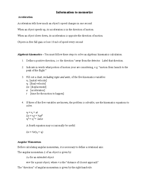 Unit 1 Physics - Light Cheat Sheet - Light rays: an infinitely narrow beam of light represented ...