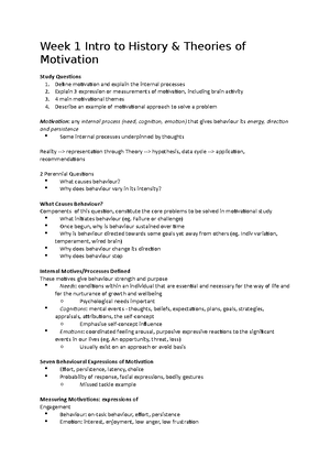 PSY205 Motivation and Emotion Task 1 Part 1 Sorck Diary - PSY205 - USC ...
