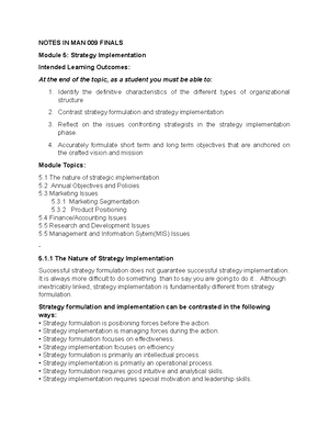 Module 4 project management - MODULE 4 SS Six main processes that are ...