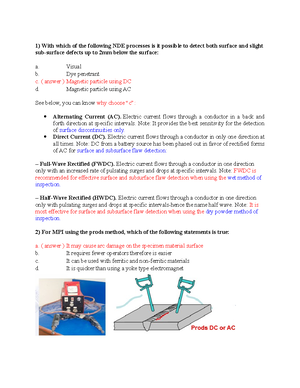 MC 13 - cswip - 1) When welding medium carbon steel plates over 90mm in ...