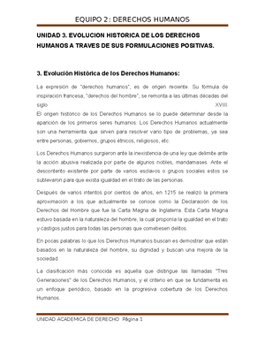 Derechos Humanos Universales y Ensayo - Derechos Humanos Universales ...
