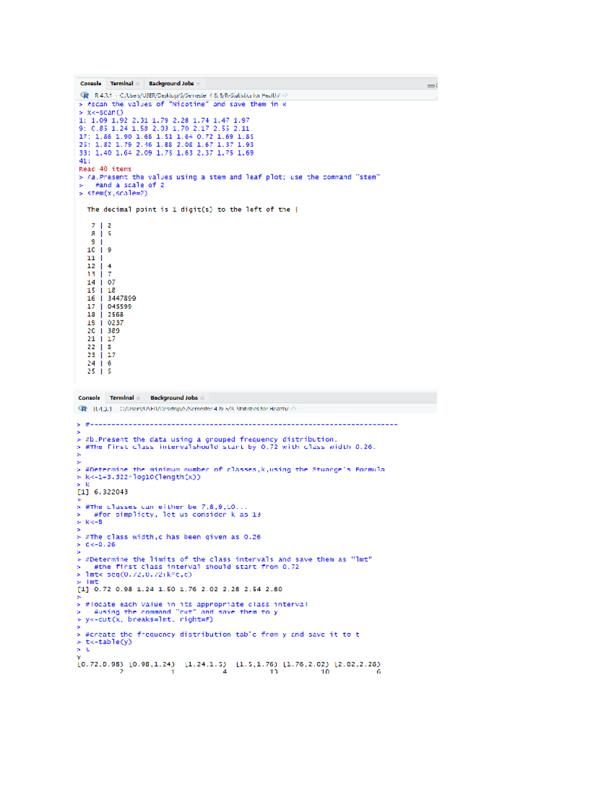 MD 0014 22 - Use for revision of R - Probability and Statistics - Studocu