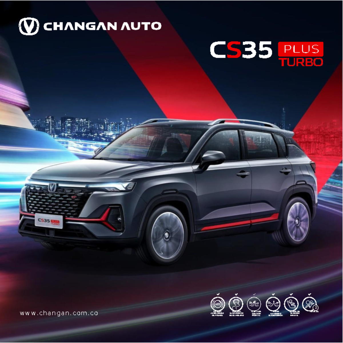 Catalogo CS35 PLUS Turbo 2023 - ANTIBLOQUEOSISTEMA DE FRENOS ELECTRÓNICO CONTROL DE ESTABILIDAD ...