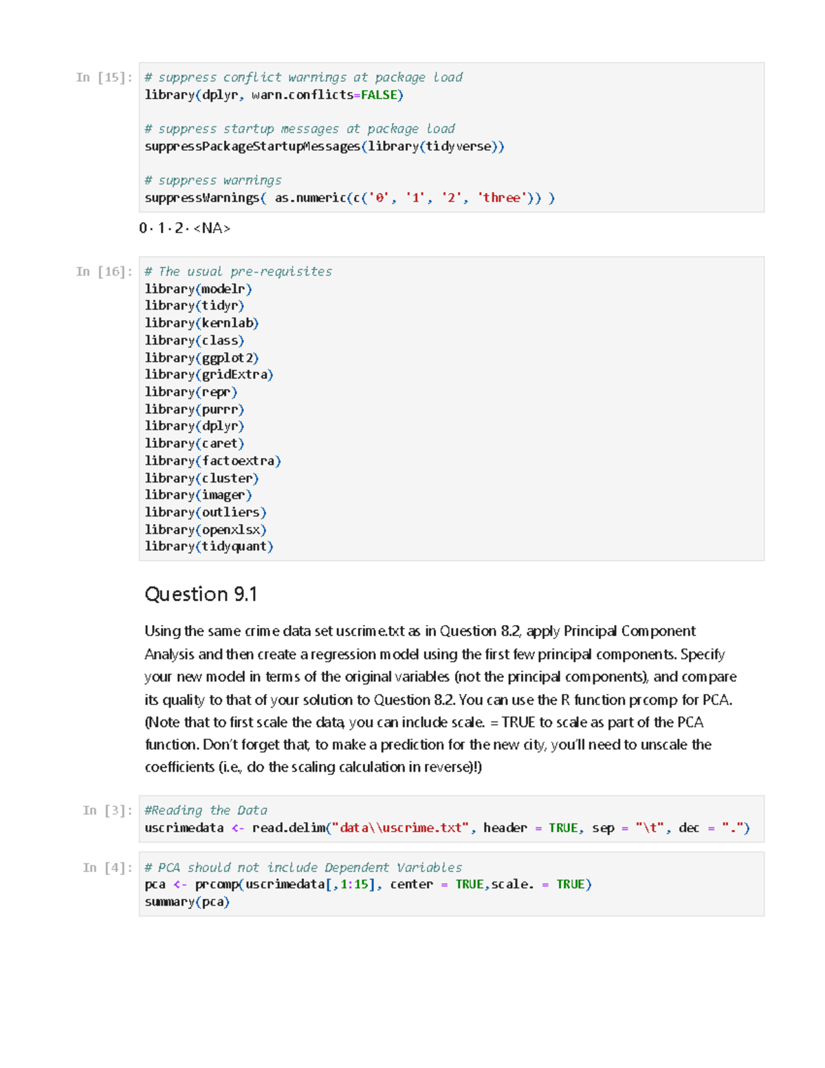 Week6 - Submission-1 - Week 6 Homework - 0 · 1 · 2 · Question 9. Using the same crime - Studocu