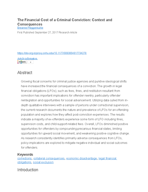 CJ 230 Project Two - ......... - CJ 230 Project Two Template Memo to ...