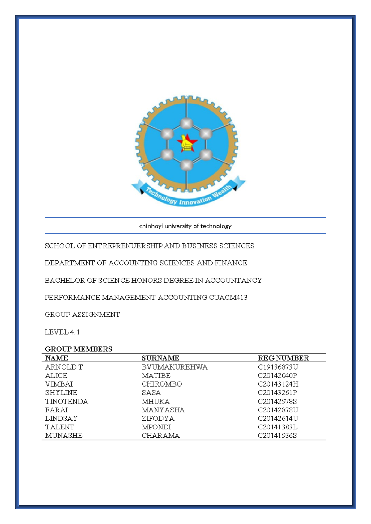 Group Assignment - Performance Management Cuacm 413 - GRP 3MMMM ...