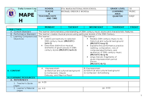 Mapeh PE AND Health Deped Corner Digitals - Instructions Answer all the ...