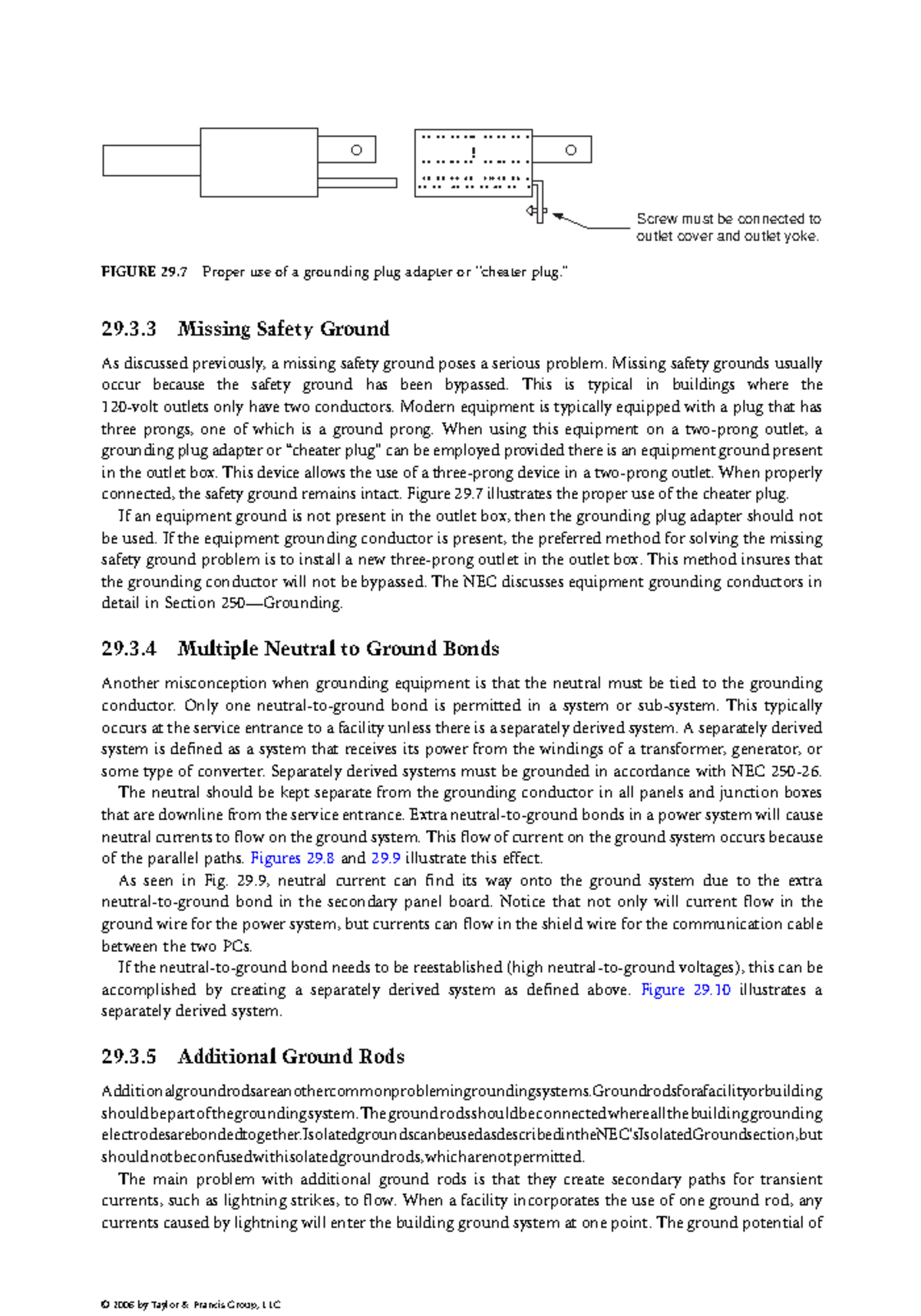 Electric Power Generation 2-76 - 29.3 Missing Safety Ground As ...