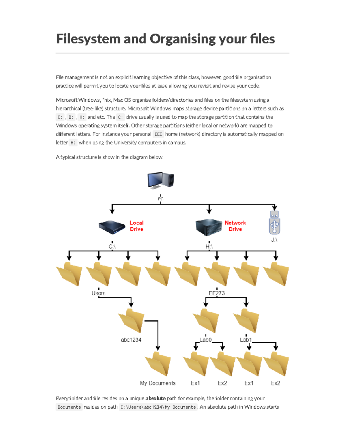 EE273 - organising-your-files - EE273 - Strath - Studocu