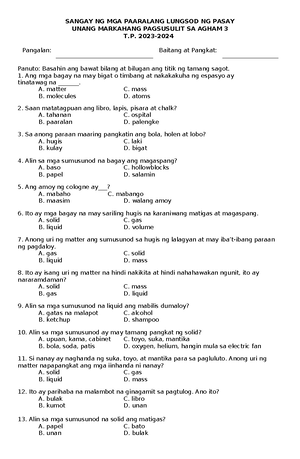 Quarter 3 Science 7 1 - Module - Republic of the Philippines DEPARTMENT ...