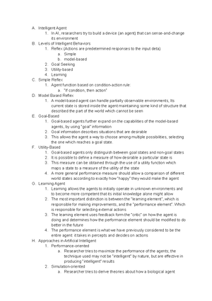 Intro to Comp Sci Notes - Exam 1 - August 17, 2022 Algorithm- set of ...