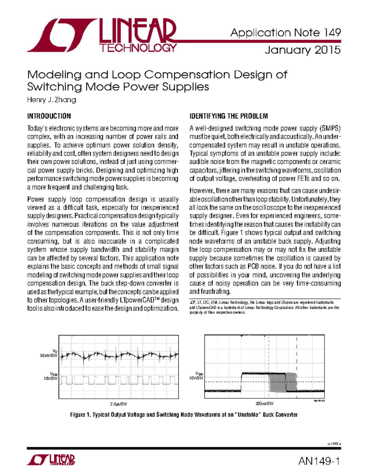 Modeling and Loop Compensation Design of Switching Mode Power Supplies ...